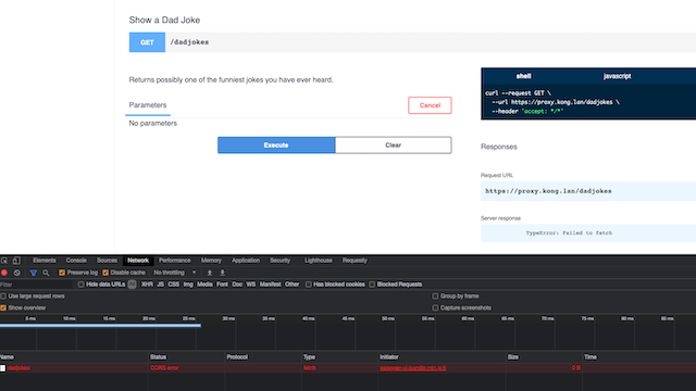 When The Try It Out Function Is Used In The Developer Portal A Cors