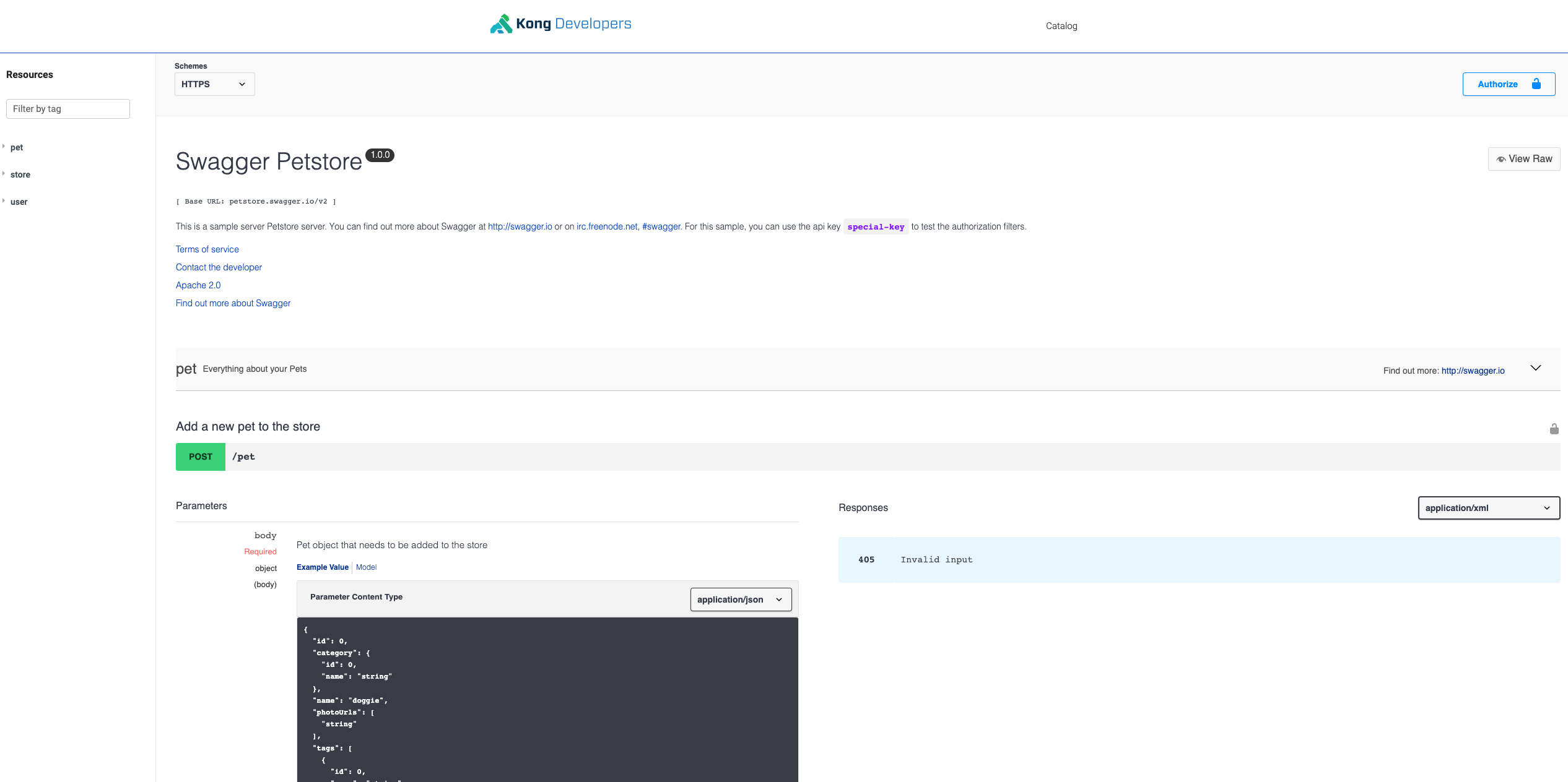 How to disable the Try it out button and code snippet section in Dev Portal?